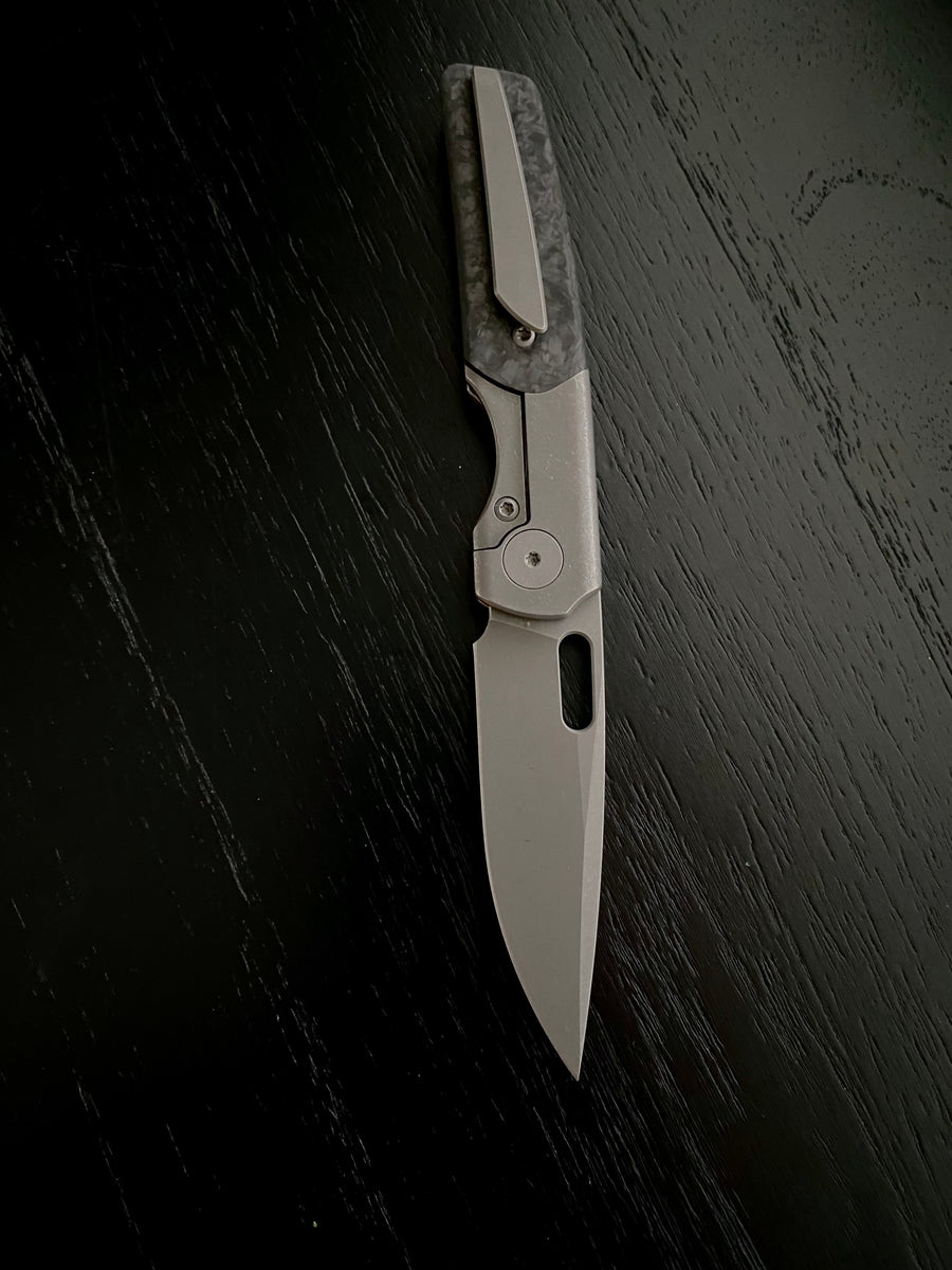 Dark Stonewash Mini Sweeney – BergBlades