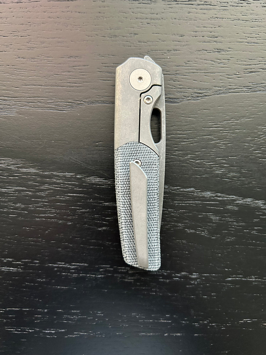 Black Micarta Mini Sweeney – BergBlades