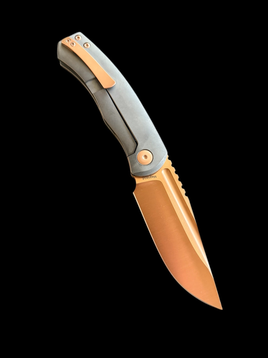 Alpha Frame Lock (Special Edition - Root Beer) – BergBlades